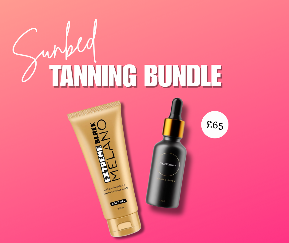 Sunbed Tanning Bundle – Extreme Black